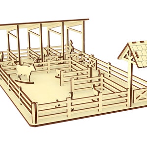 Farm Yard - Laser Cutting File, Glowforge Pattern - Etsy