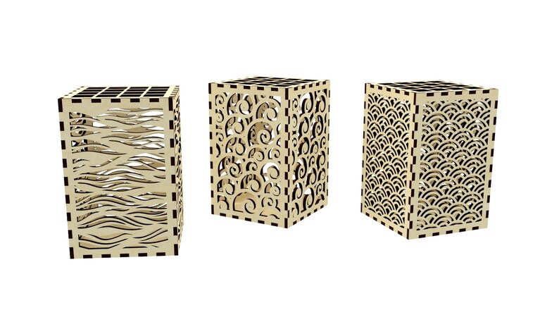 Laser Cut Cut File Pencil Holder Svg Glowforge Files Pen - Etsy Canada