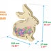 Bunny Dxf Laser File Cnc Template Chocolate Rabbit Box Cut File ...