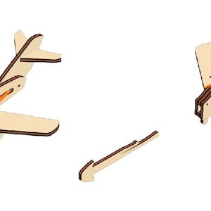 Airplanes - 3d Laser Cut Projects, SVG DXF Files for Laser Cutting ...