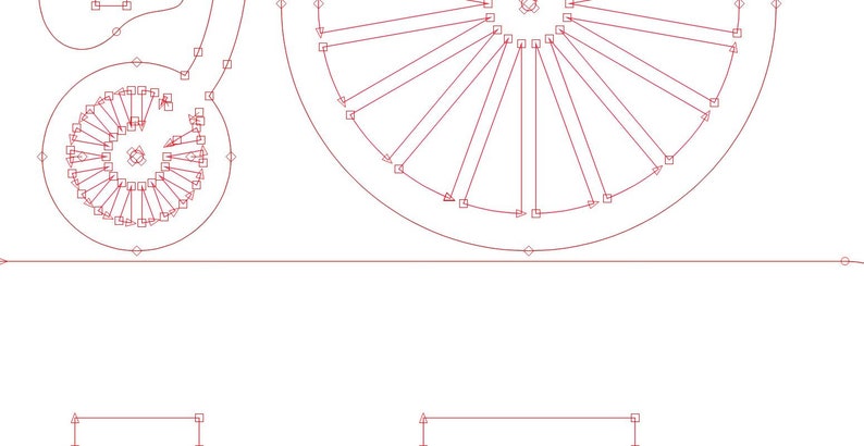 Laser Cut Files Bicycle Dxf Pattern for Laser Files Svg | Etsy