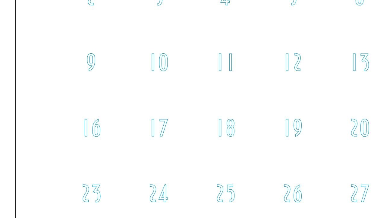 Perpetual calendar dxf files for laser cut desk calendar dxf | Etsy