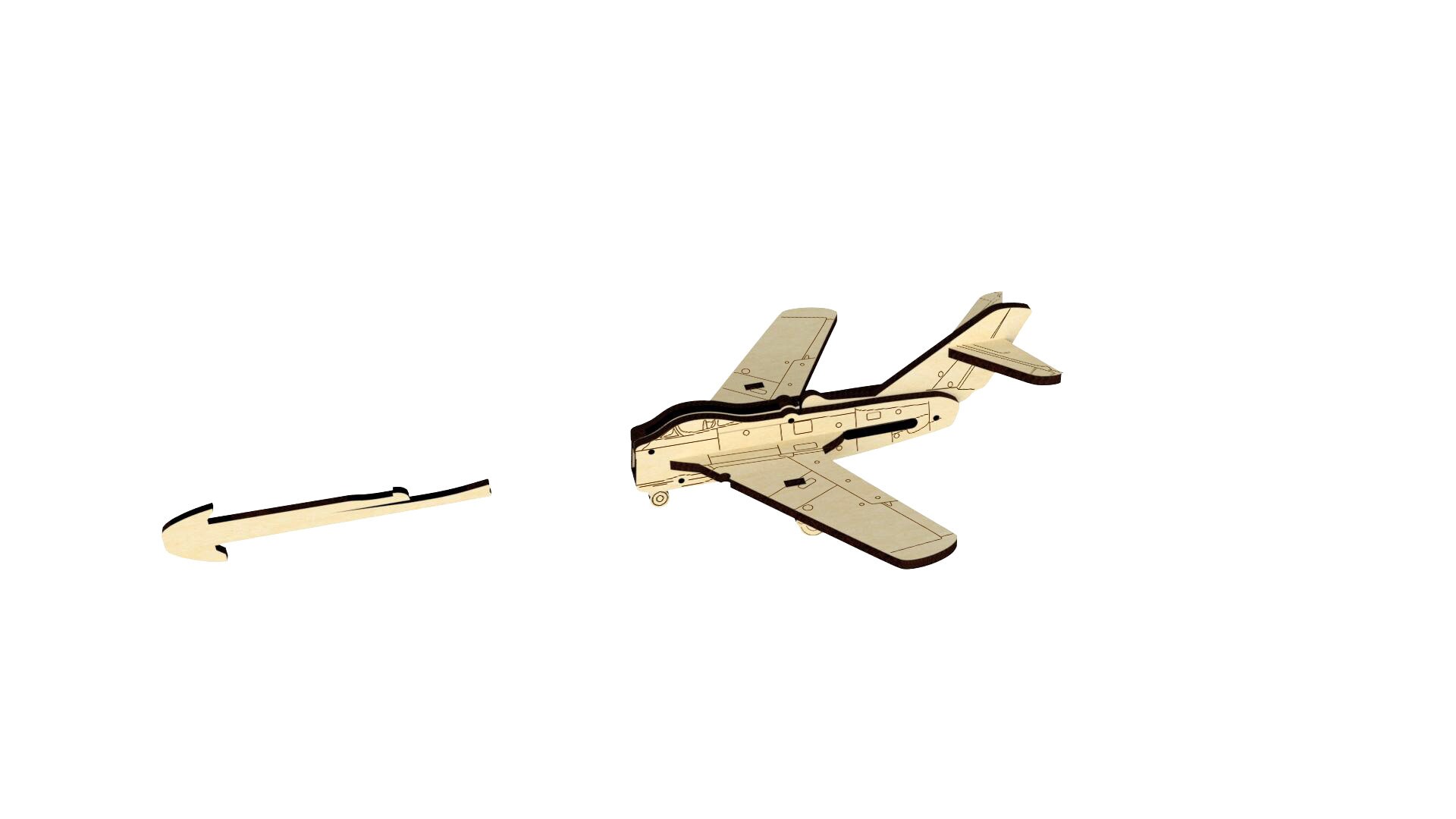 Airplane Laser Cut File Aircraft SVG Pattern - Etsy UK