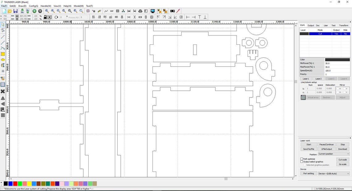 Toolbox Laser Cut Files Glowforge Pattern - Etsy