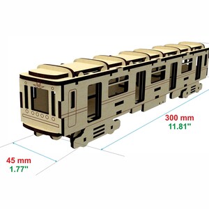 Laser Cut File Metro Dxf Files for Laser Files Subway Model Underground ...
