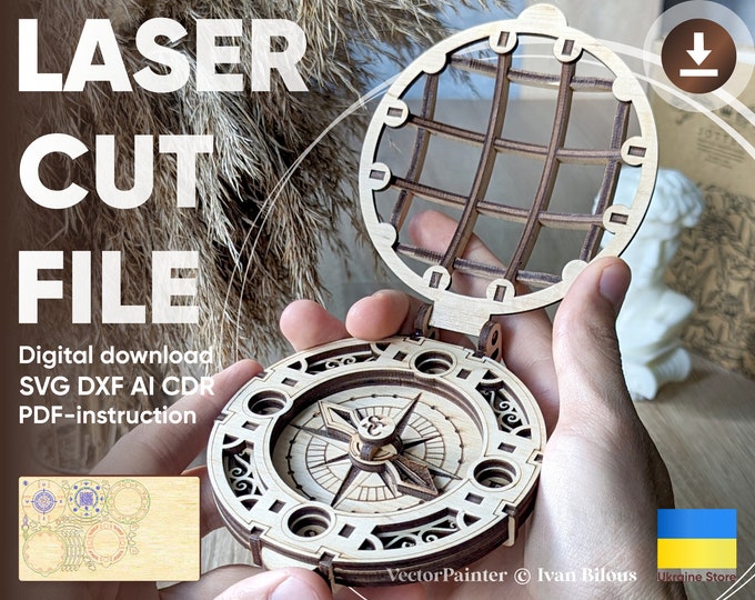 Santa Tracking Compass With Personalized Box - Etsy