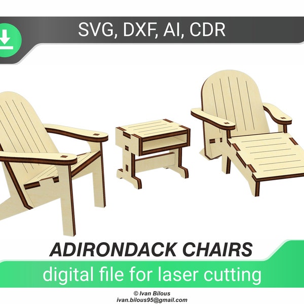 Adirondack Chair - Etsy