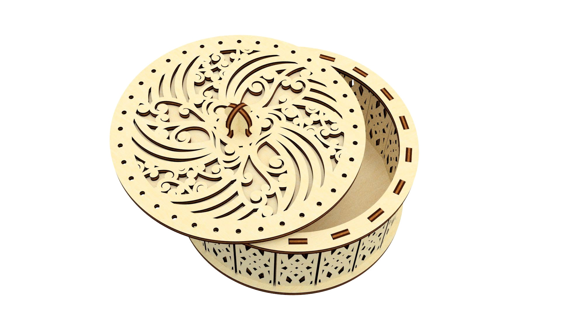 Laser Box Dxf Files for Laser Cut Files for Glowforge Svg - Etsy