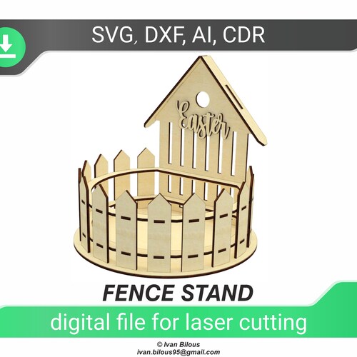 Laser Cut Stand Svg Glowforge Files Tricycle Dxf Files for | Etsy