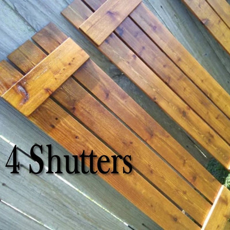 Modern Shutters - Etsy