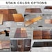 Stained Sample Boards - Etsy