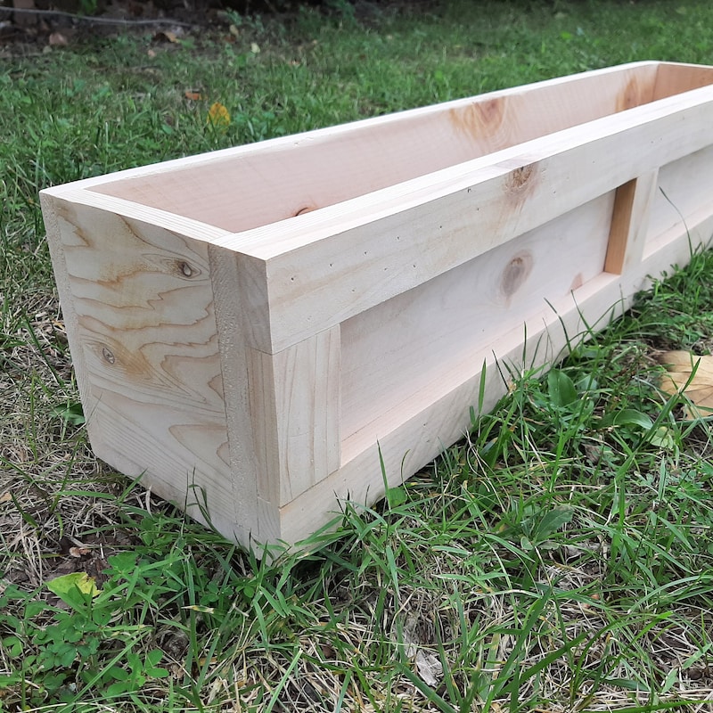 Wood Window Box - Etsy