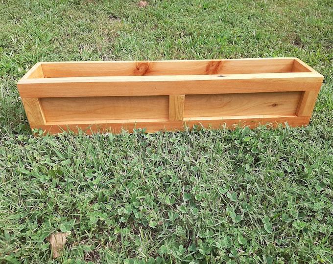 Cedar Planter Box, Reclaimed Wood, Indoor/outdoor Great for Herb ...