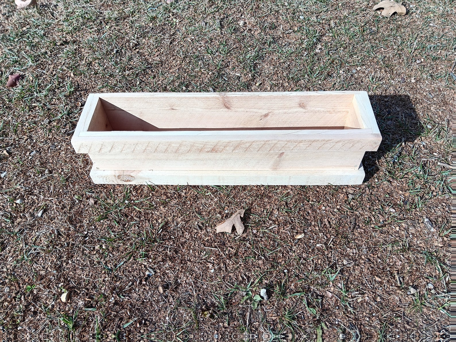 Cedar Window Box Planter: Rustic Wood Highland Planter - Etsy
