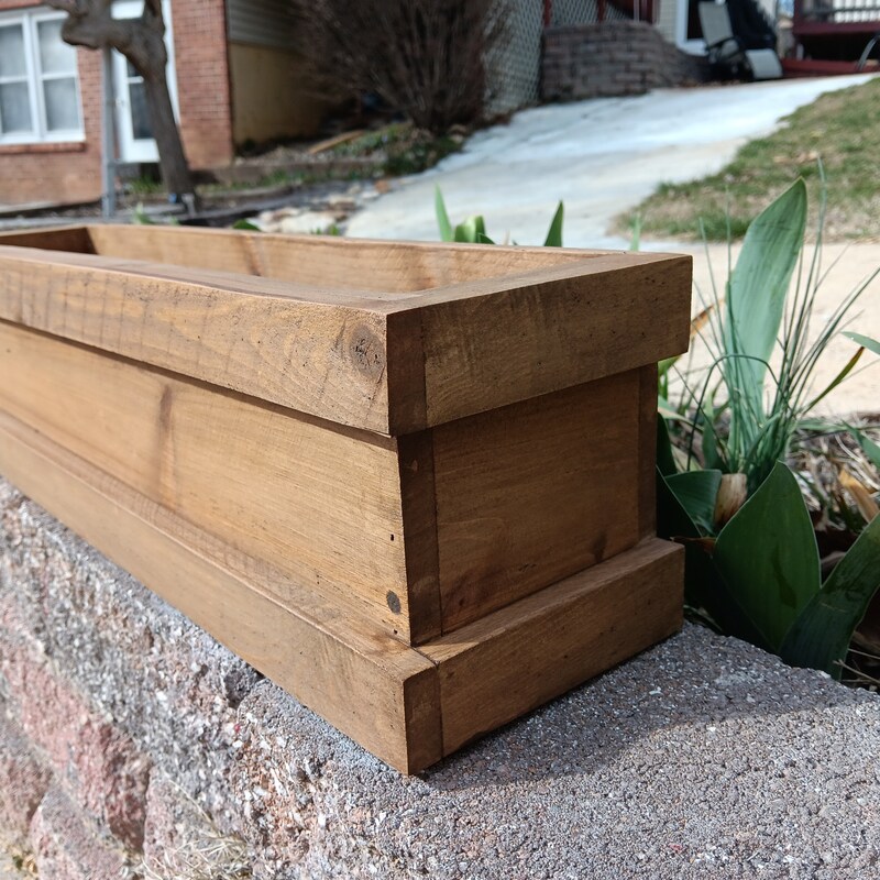Cedar Window Boxes - Etsy