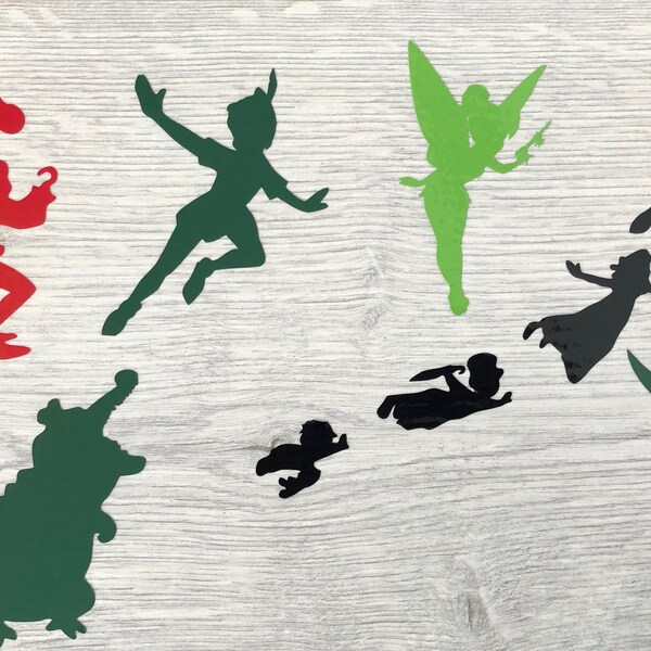 Peter Pan Wall Decal - Etsy