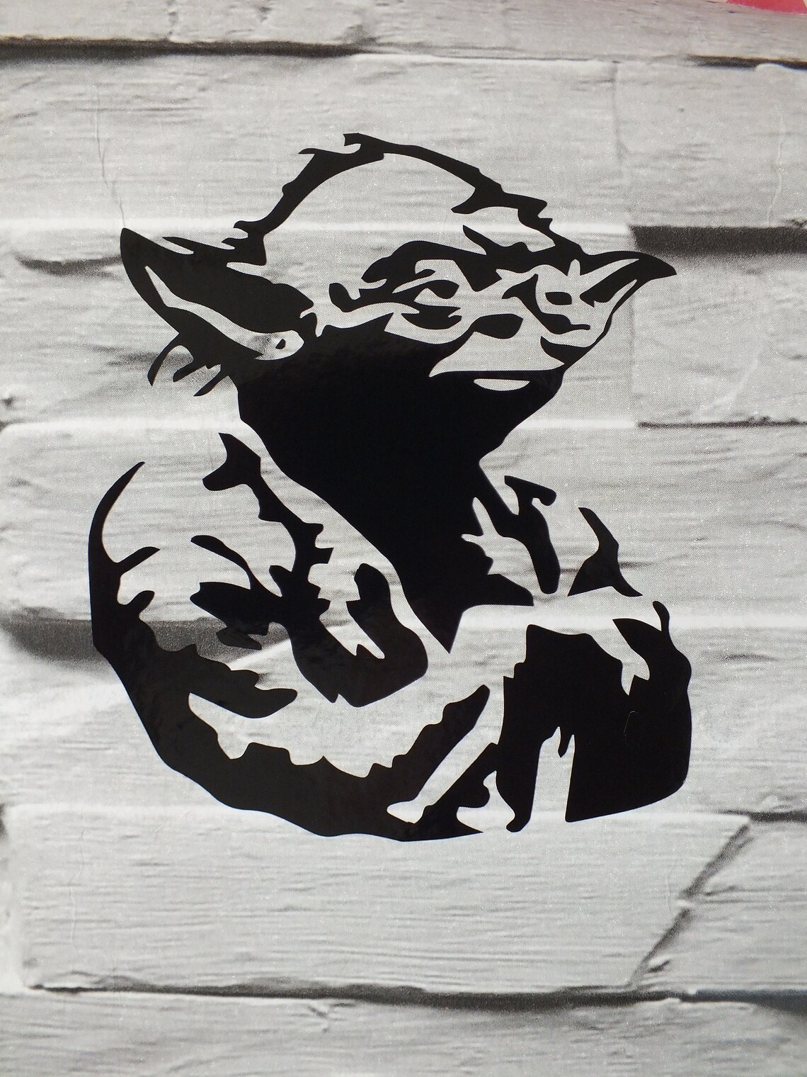 Yoda vinyl decal/sticker | Etsy