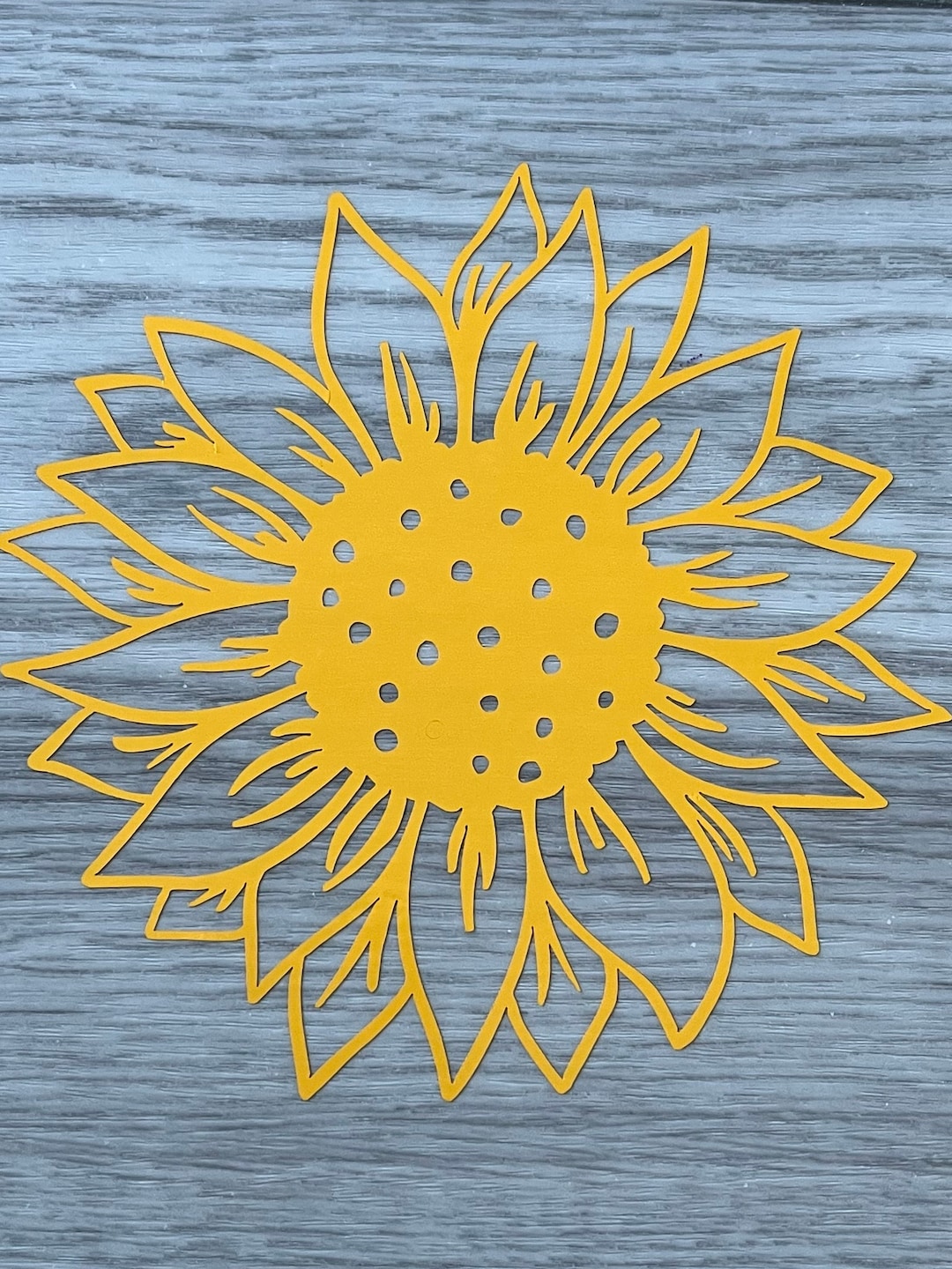 Sunflower Vinyl Decal/sticker - Etsy