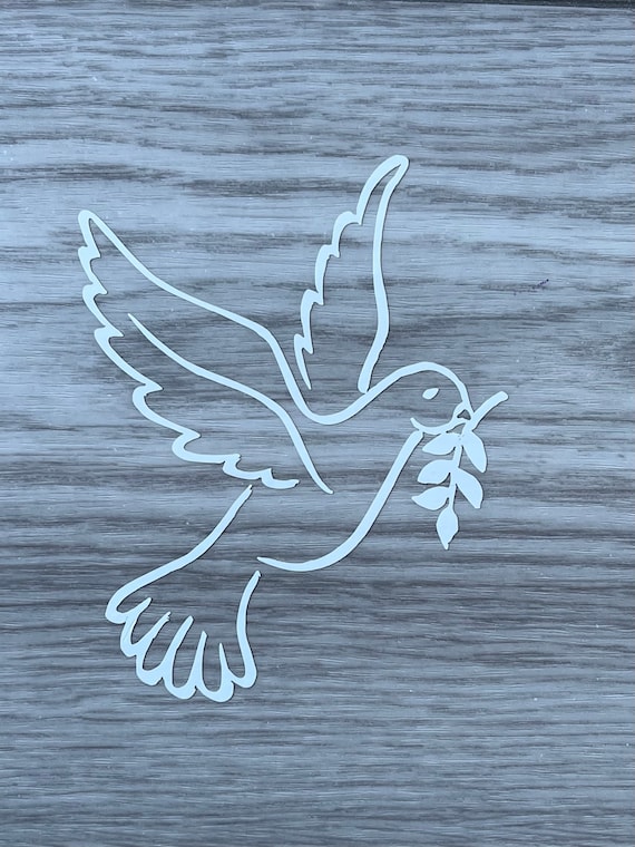 Dove Vinyl Decal/sticker | Etsy