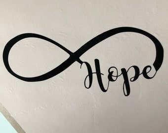 Infinity With Hope - Etsy