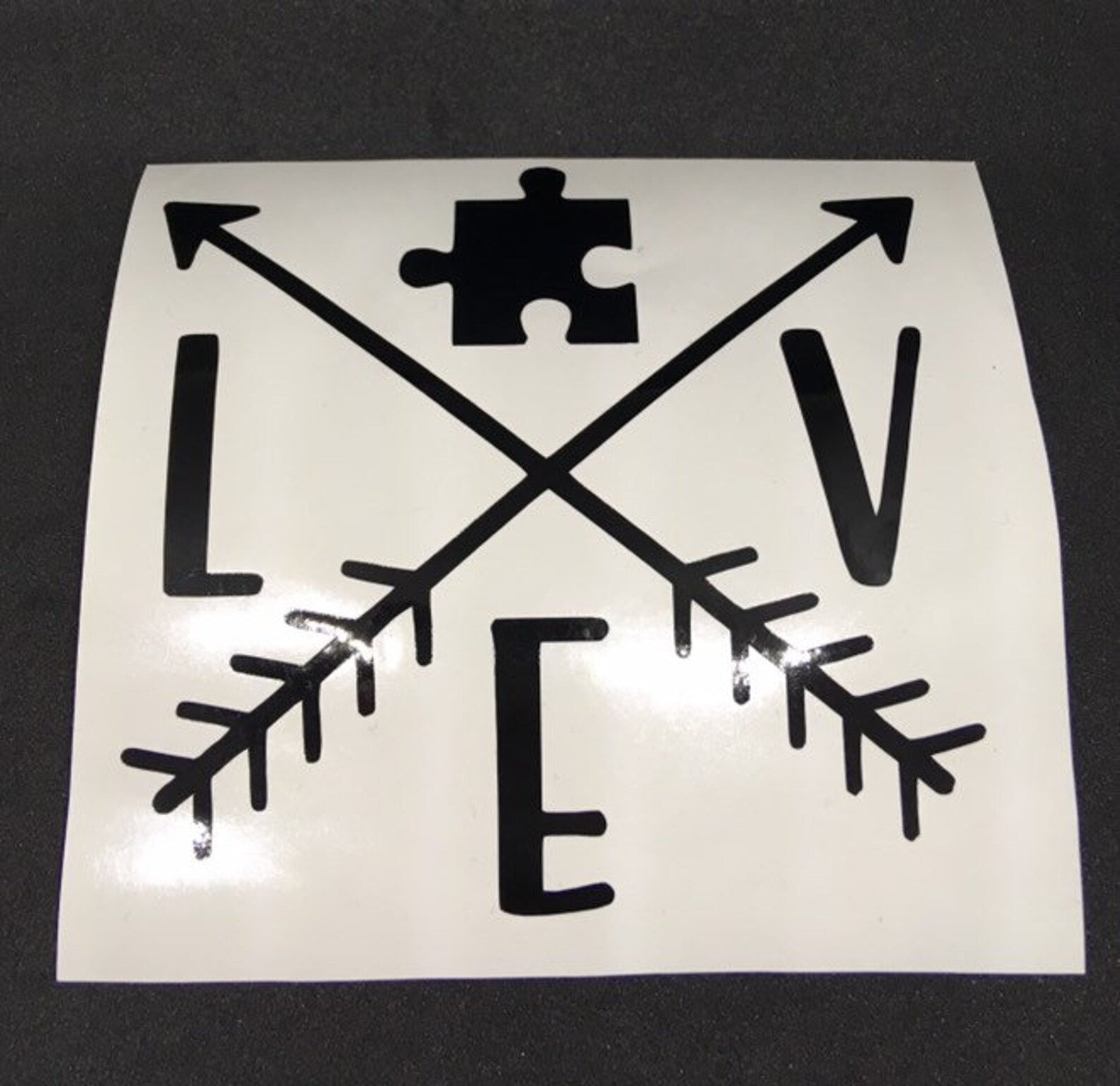 Autism Awareness Vinyl Decal/Sticker Arrows | Etsy