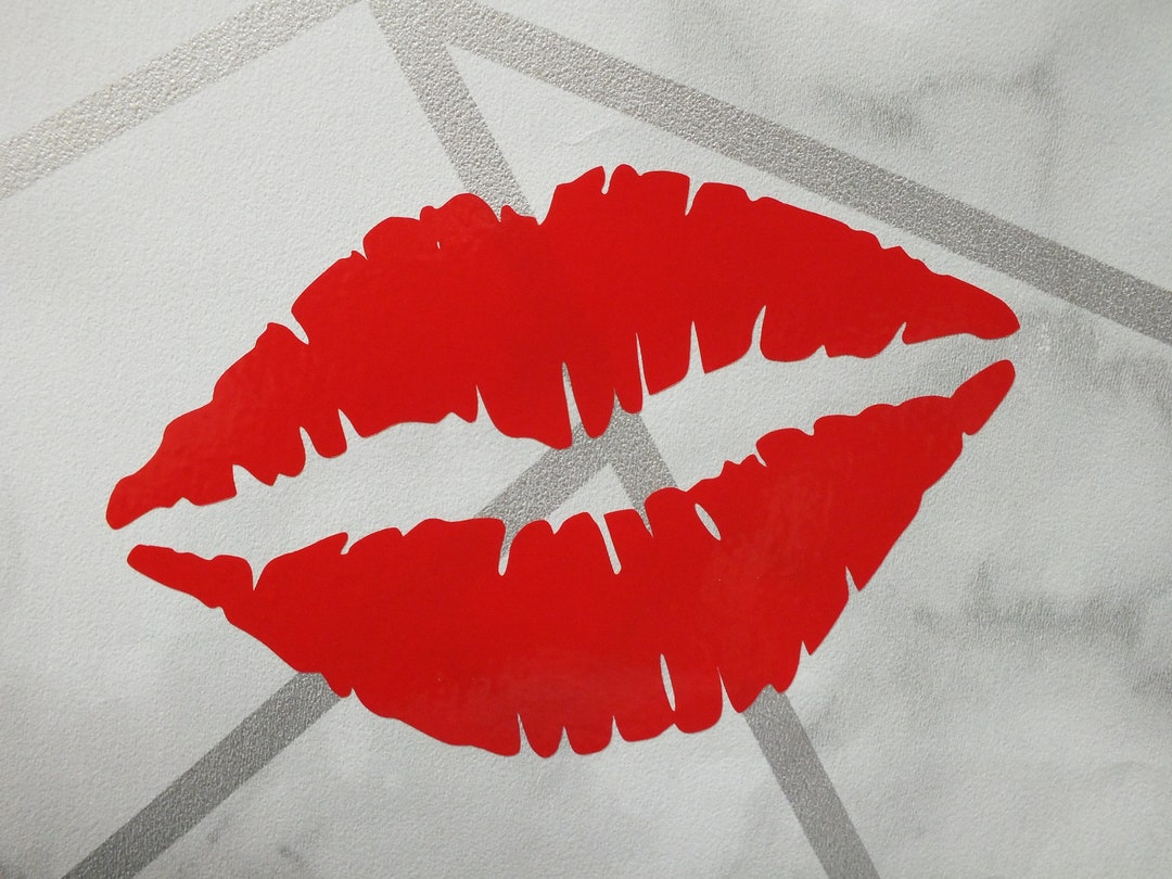 Lips Vinyl Decal/sticker - Etsy