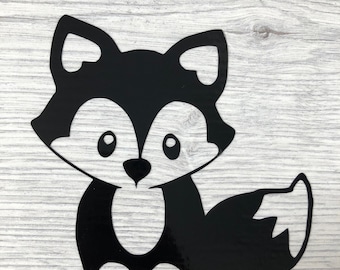 Fox Decal | Etsy