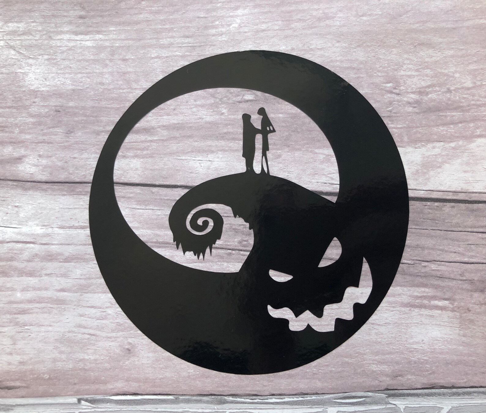 Oogie Boogie Nightmare Before Christmas Vinyl Decal/sticker - Etsy UK