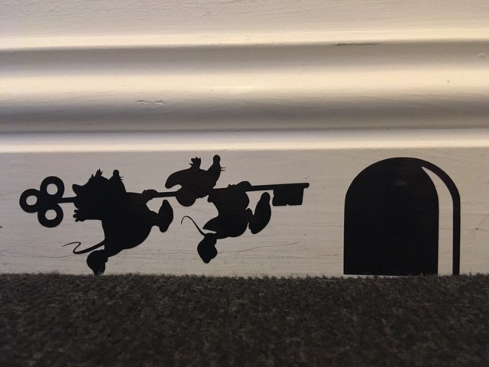 Mouse Hole Vinyl Decal 7 Designs to Choose From - Etsy