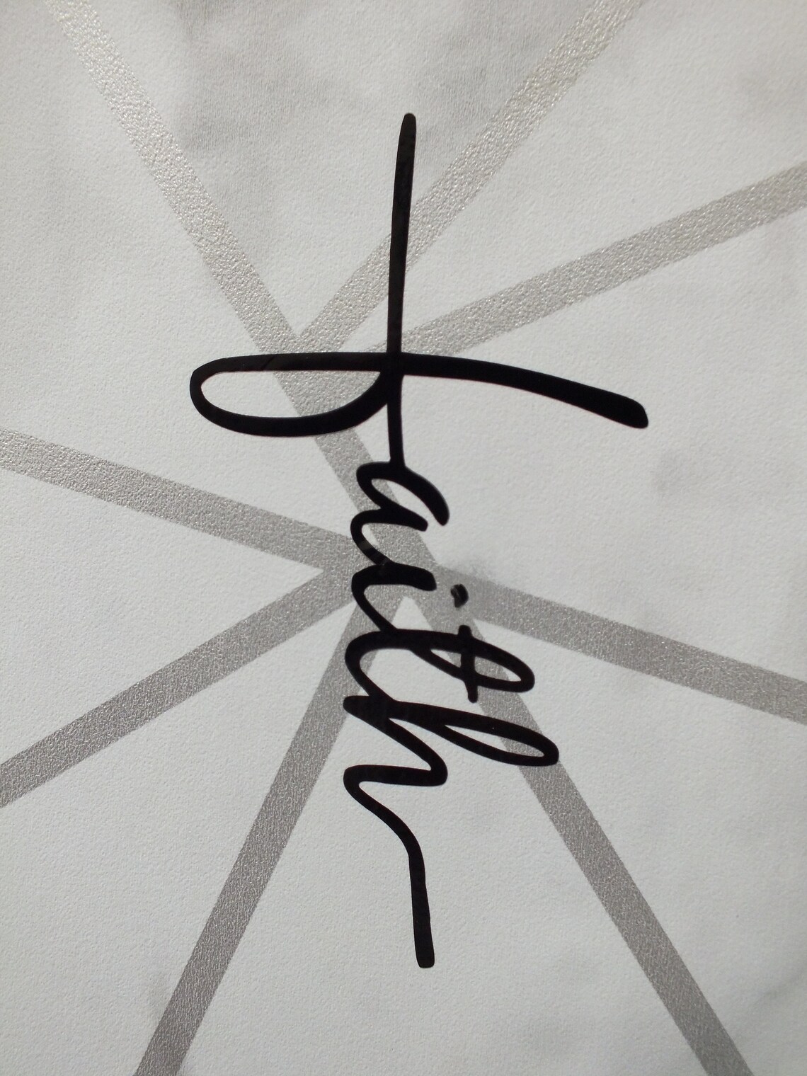 Faith Vinyl Decal/sticker Many Colours to Choose From | Etsy