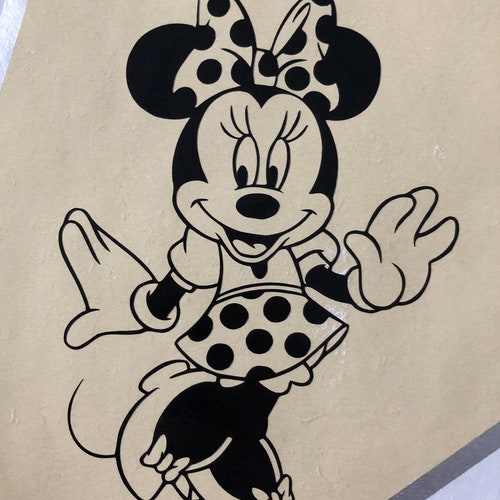 Minnie Mouse Vinyl Sticker Series - Etsy