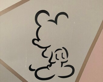 Vinyl Mickey Mouse | Etsy
