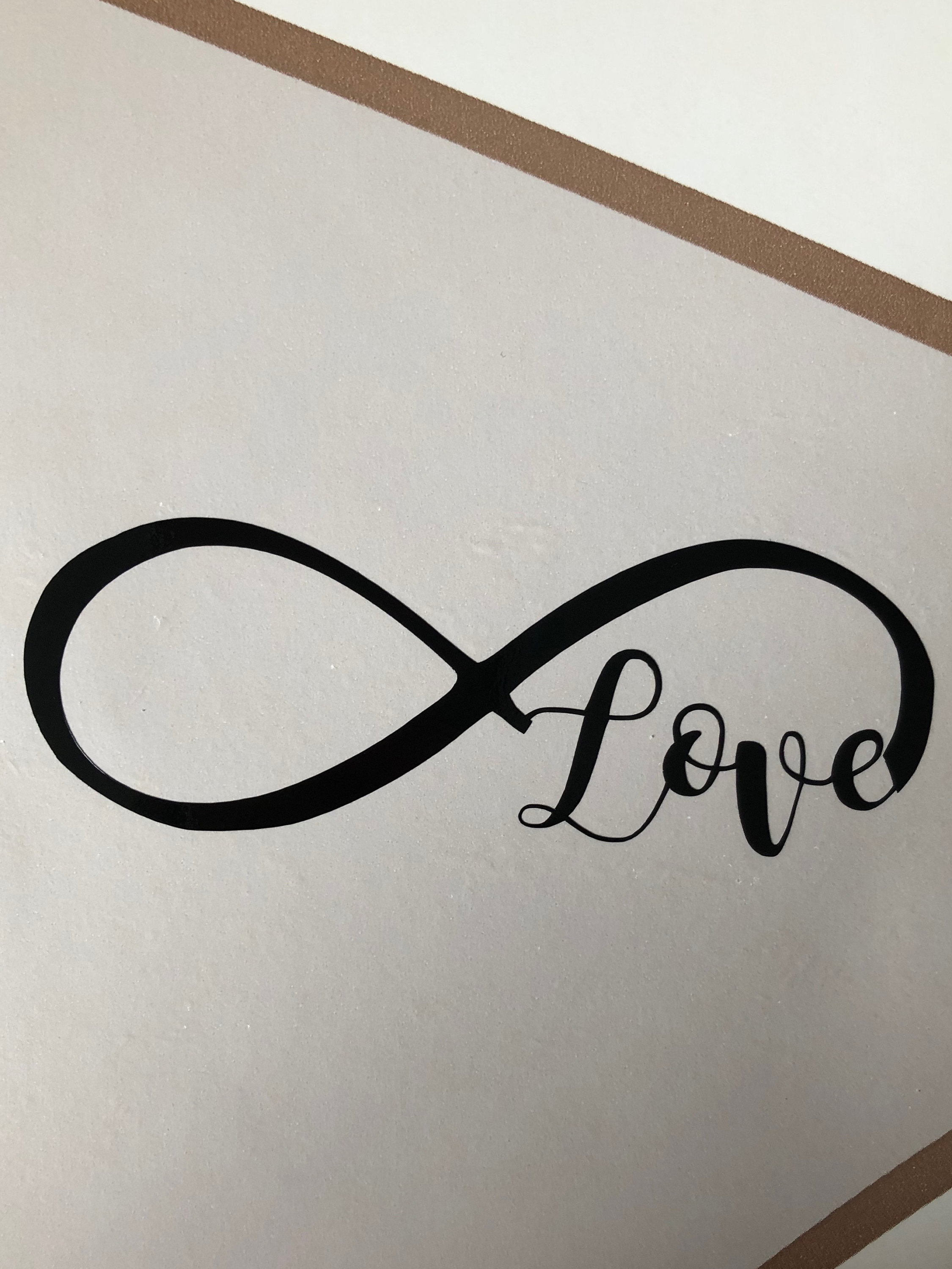 Infinity Love Hope Family & Faith Vinyl Decals/ Stickers | Etsy