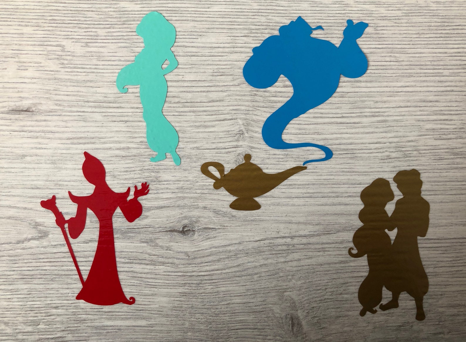 Aladdin Vinyl Decal/sticker Set - Etsy