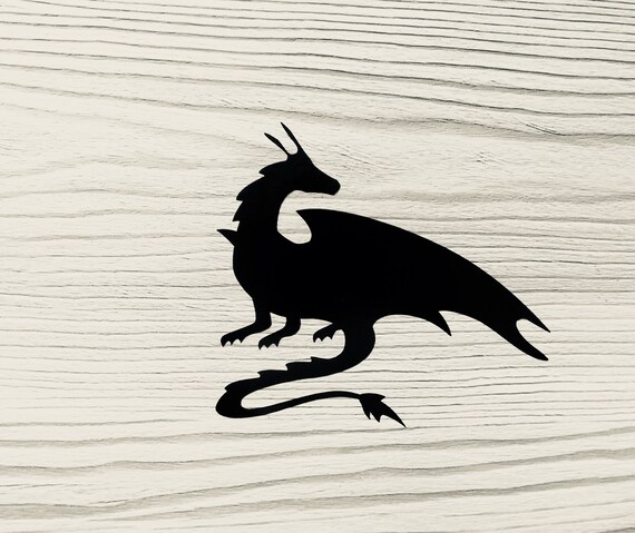 Dragon vinyl decal/sticker | Etsy