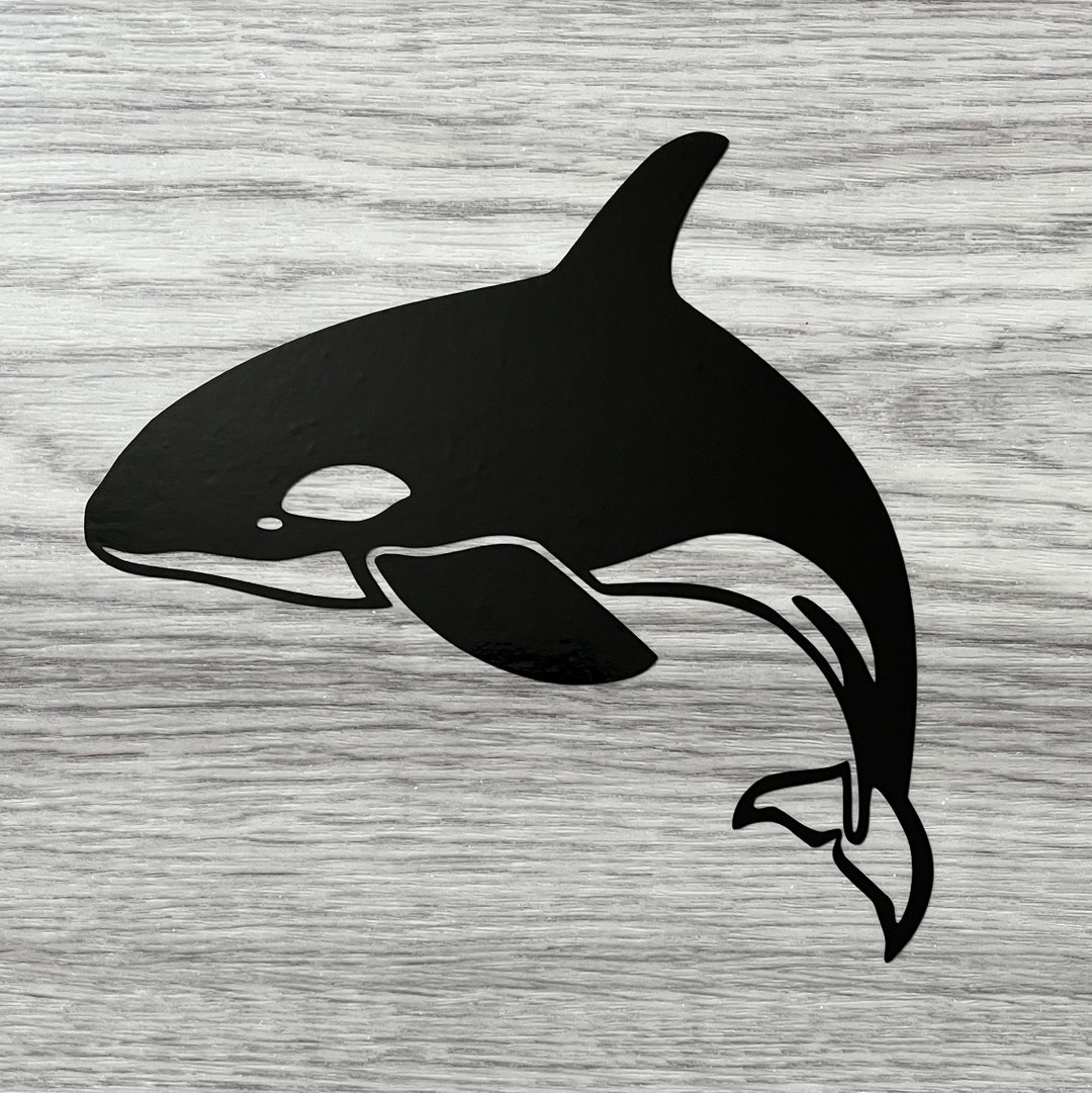 Orca Vinyl Decal/sticker - Etsy