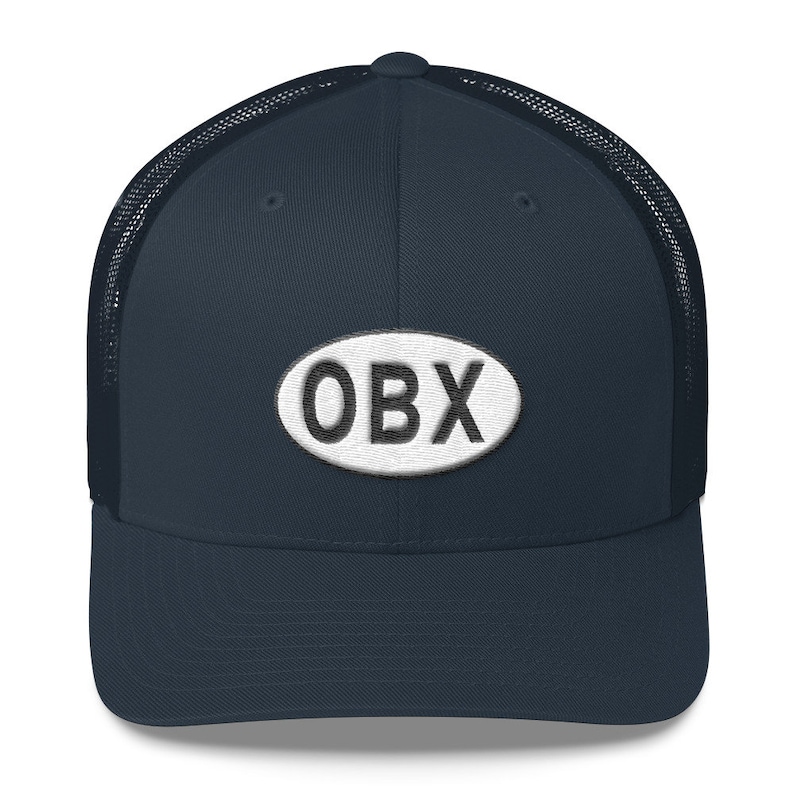 OBX - Outer Banks Patch Trucker Hat - Etsy