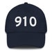 910 Area Code Dad Hat Wilmington Fayetteville Pinehurst - Etsy