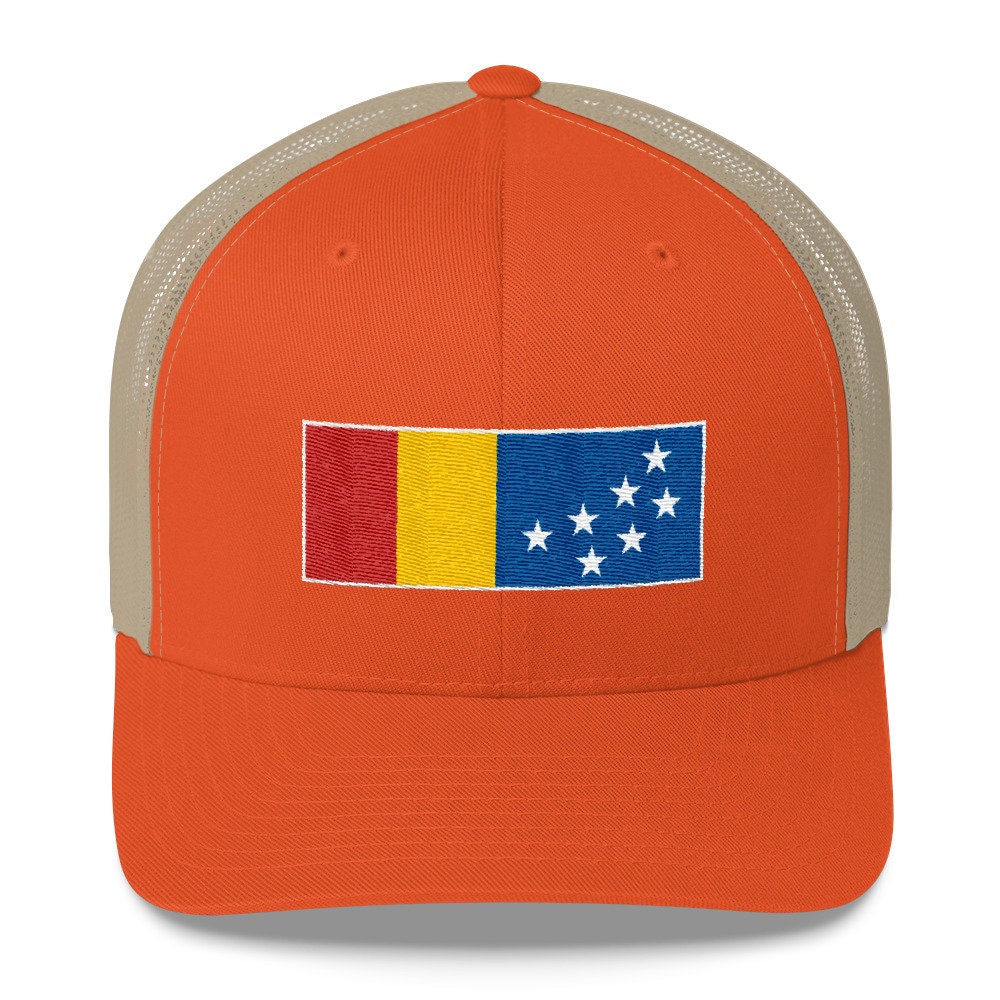 Durham City Flag Embroidered Trucker Cap - Etsy