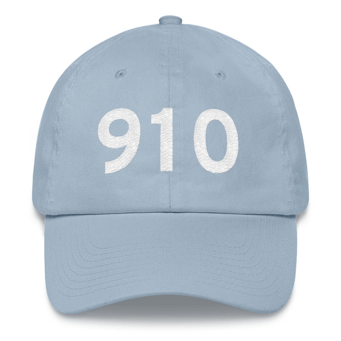 910 Area Code Dad Hat Wilmington Fayetteville Pinehurst - Etsy