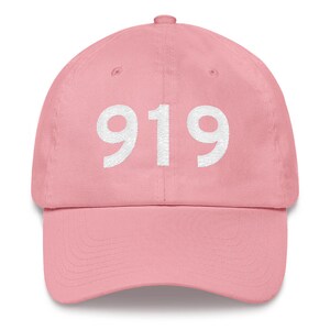 919 Area Code Dad Hat - Raleigh, Durham, Chapel Hill - Etsy