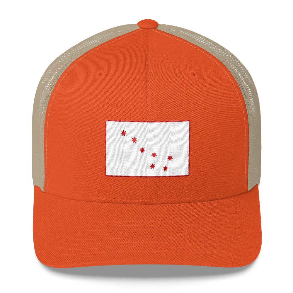 Cherokee Nation Peace Flag Mesh Trucker Hat - Etsy