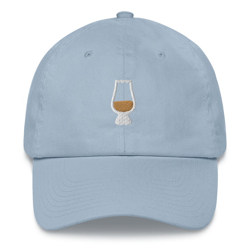 Whiskey Half-full Nosing Glass Classic Dad Hat - Etsy