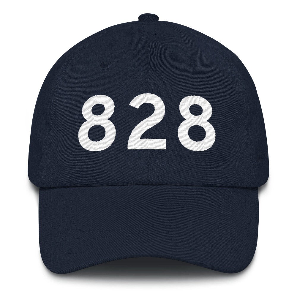 828 Area Code Dad Hat - Asheville, Boone, Hickory - Etsy