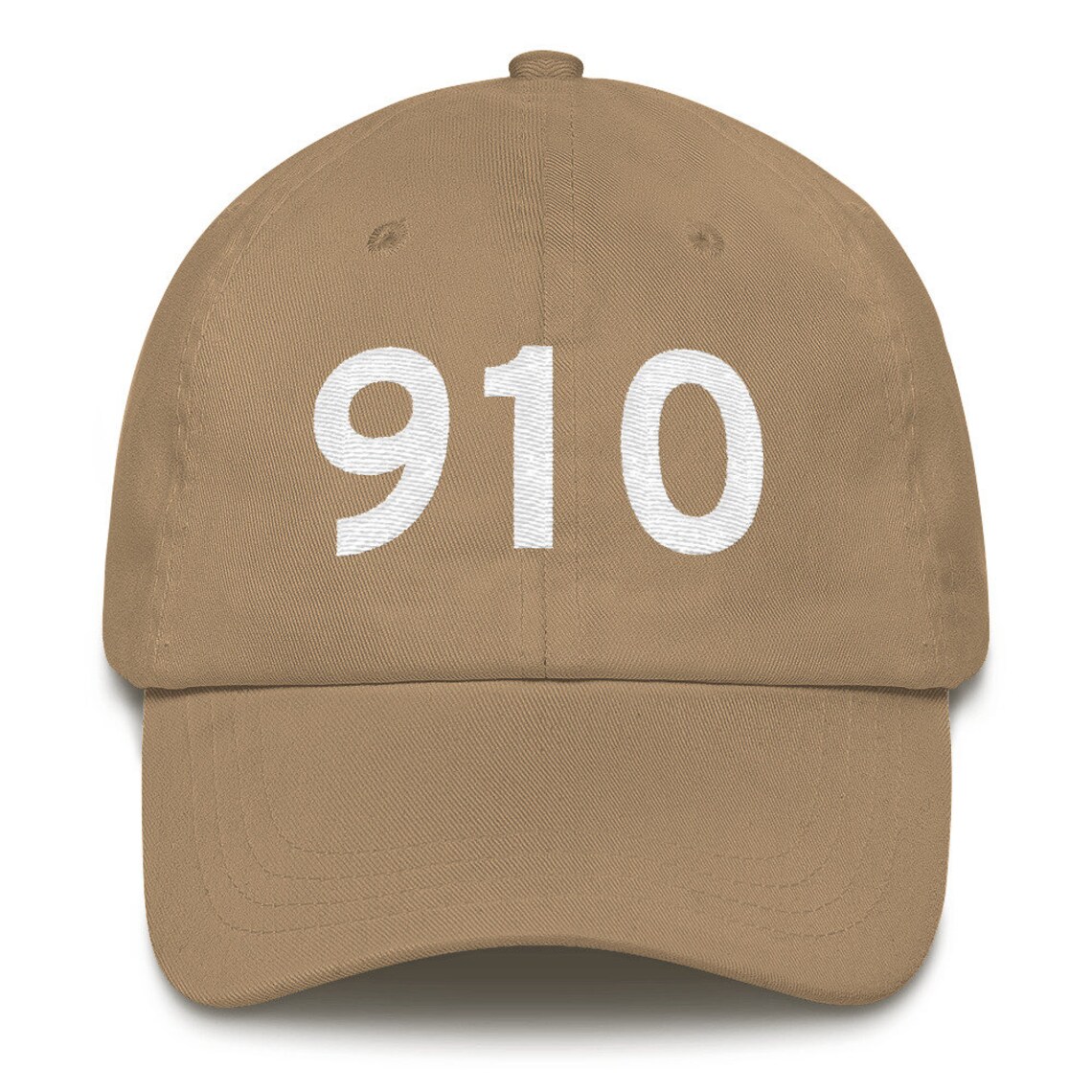 910 Area Code Dad Hat Wilmington Fayetteville Pinehurst - Etsy