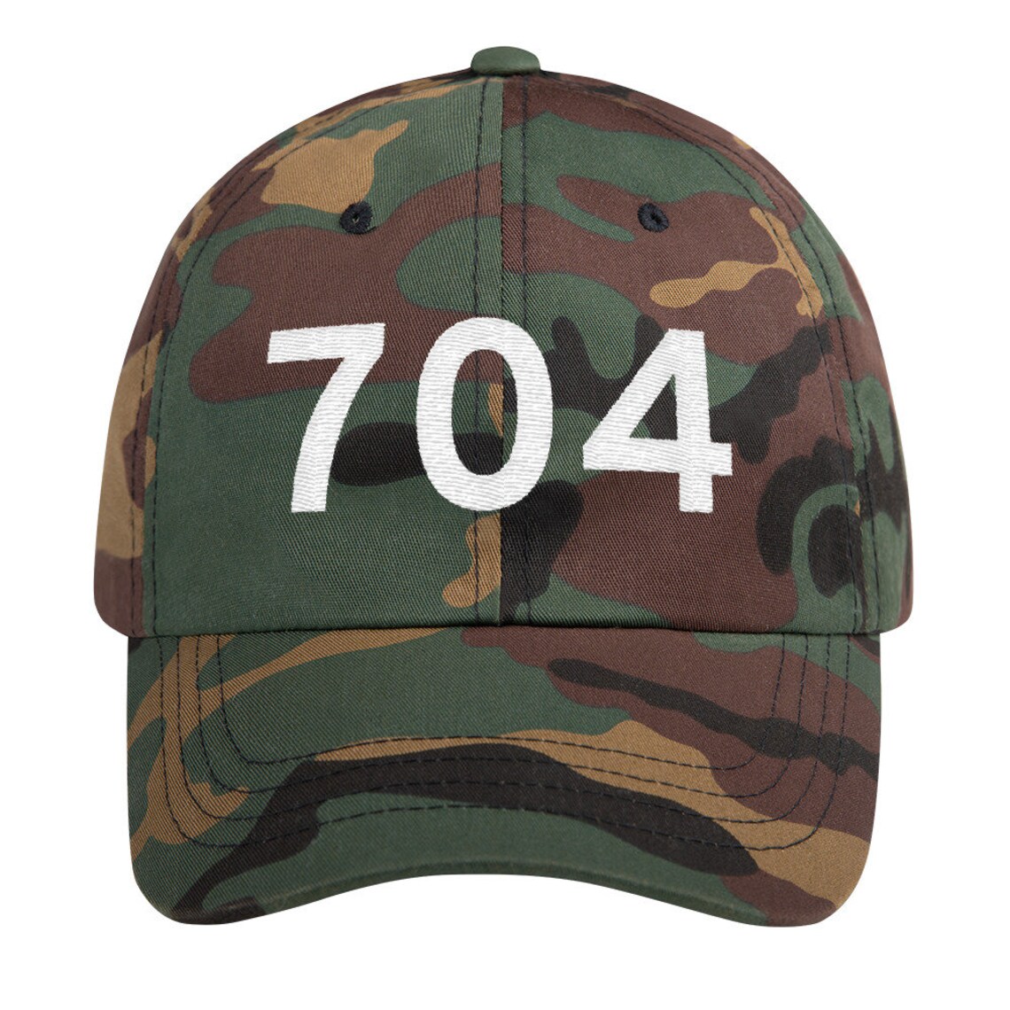 704 Area Code Dad Hat - Charlotte, Gastonia, Mooresville - Etsy