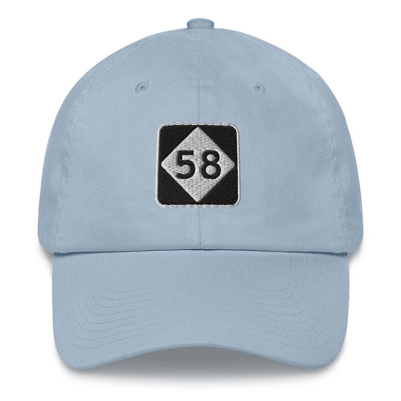NC Highway 58 Crystal Coast Embroidered Dad Hat - Etsy