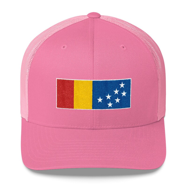 Durham City Flag Embroidered Trucker Cap - Etsy