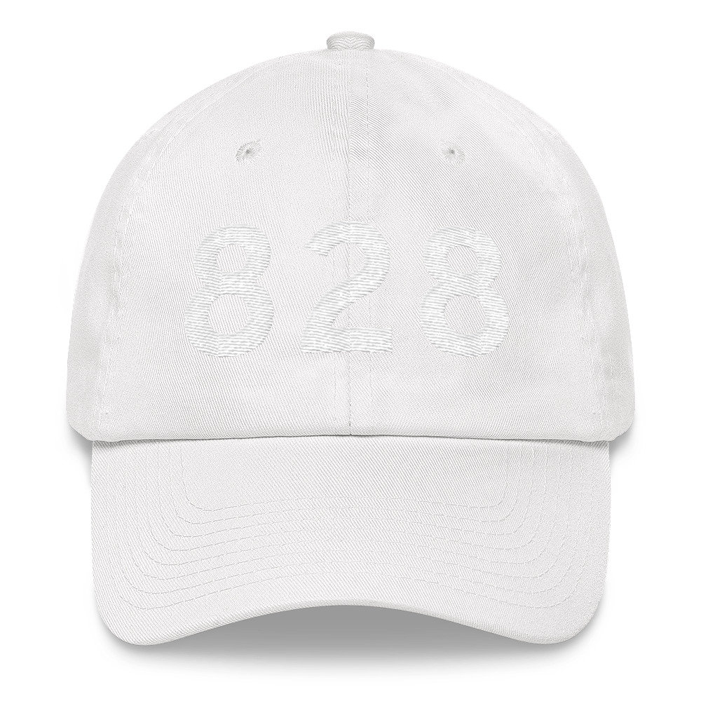 828 Area Code Dad Hat Asheville Boone Hickory - Etsy