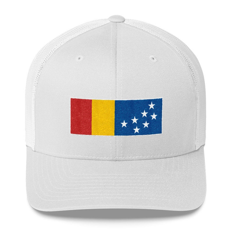 Durham City Flag Embroidered Trucker Cap - Etsy